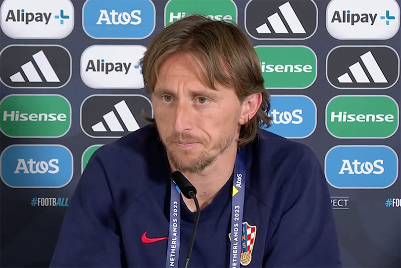 Modric praise Barcelona midfielder: “I love watching him.. he has ...