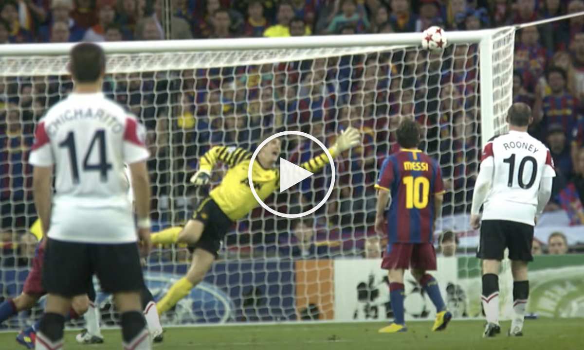 The goal that made Messi break down and sit on his feet like a child ...