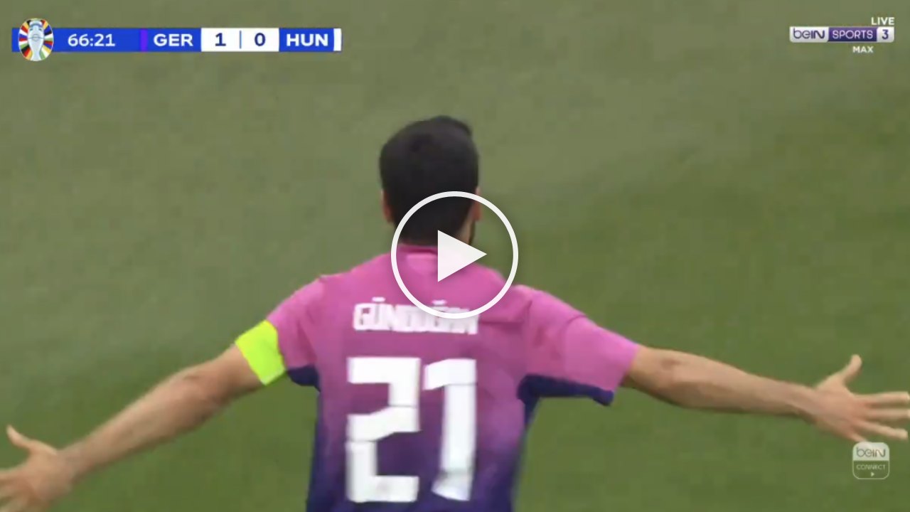 Gundogan goal and assist vs Hungary (video) - Barca News